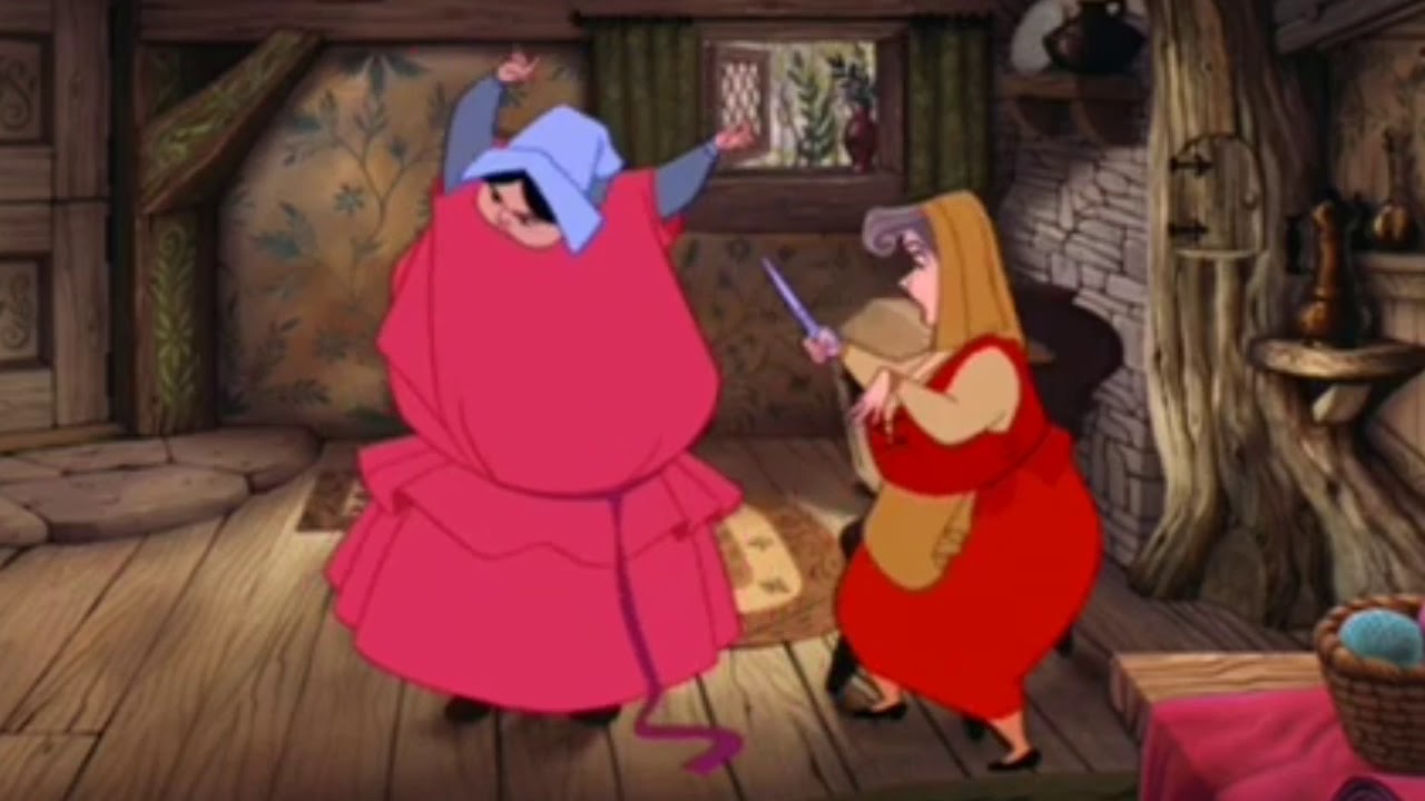 Sleeping Beauty 1959 Scene Setting A Surprise Birthday For Aurora