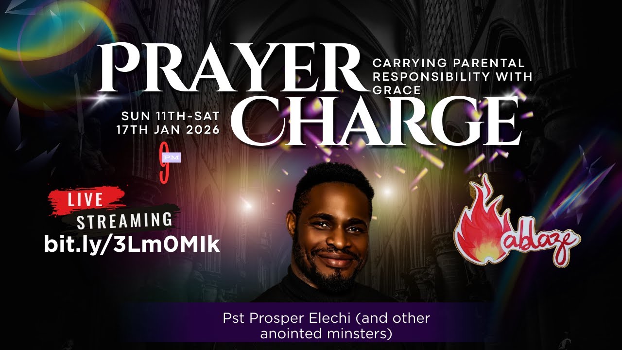 ABLAZE DAILY PRAYER CHARGE — Special Prayers for Parents- Day1 - YouTube