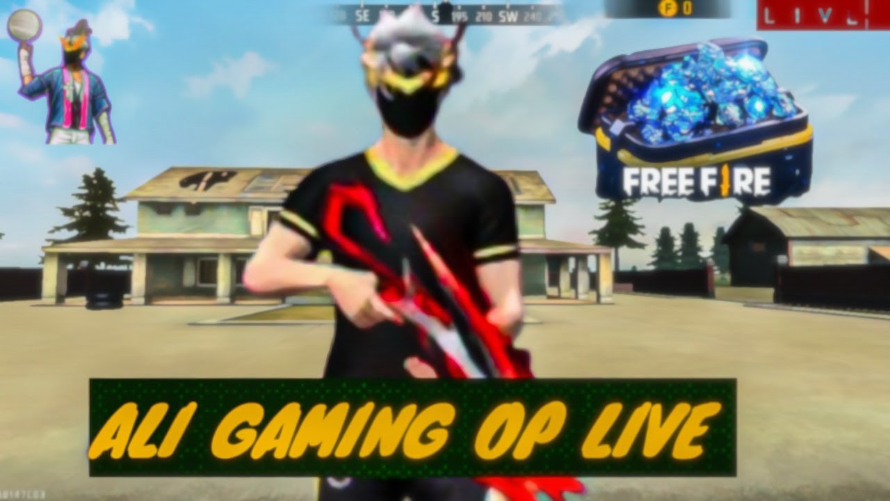 ALI GAMING OP LIVE 🔴 DIAMONDS GIVEAWAY 💎 - YouTube