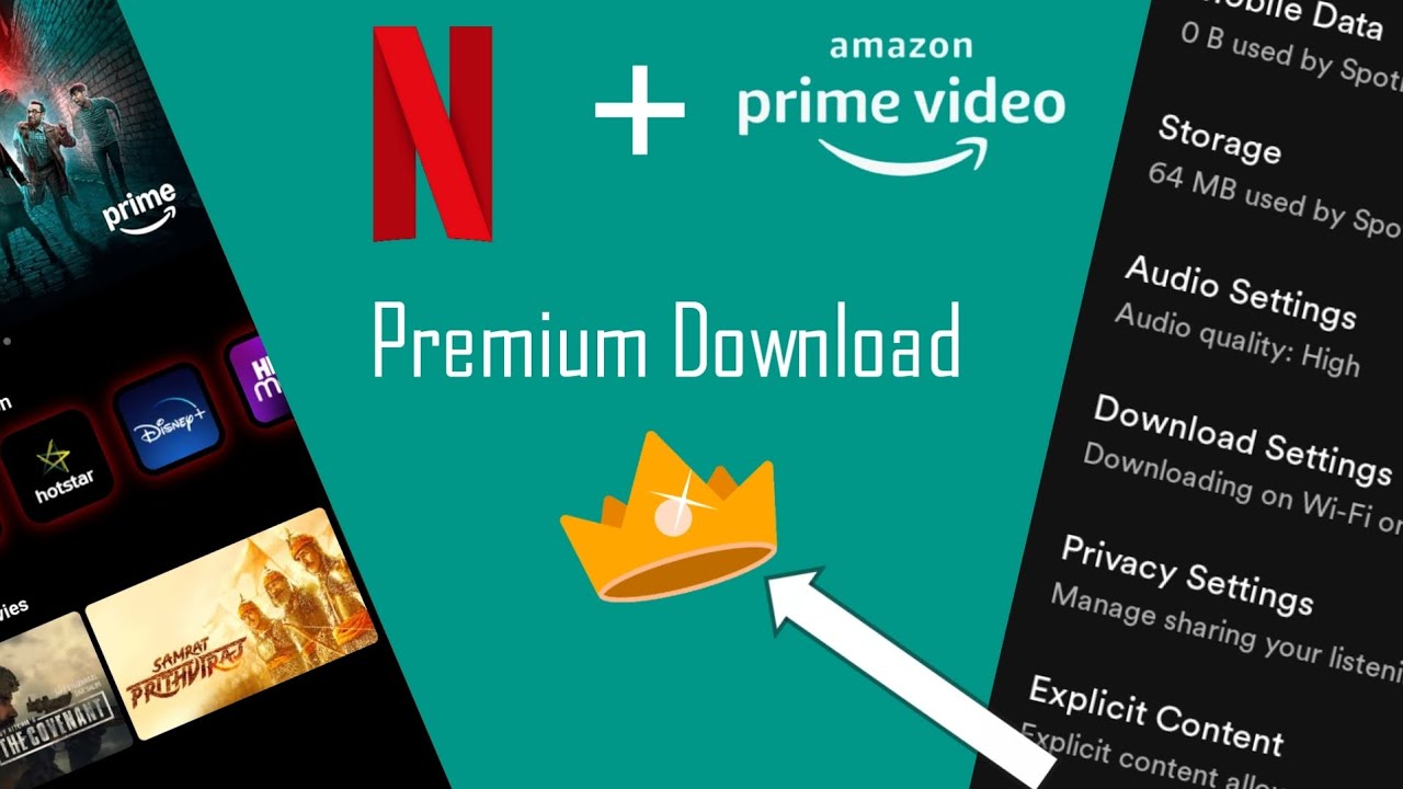 Netflix + Amazon Prime Mega Mod apk latest version | 2024 - YouTube