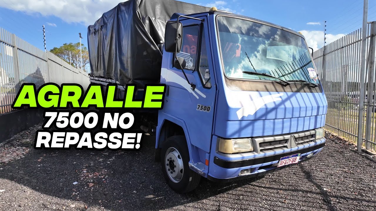 OPORTUNIDADE CAMINHÃOZINHO 3/4 AGRALLE 7500 1995 NO REPASSE! NA OTO ...