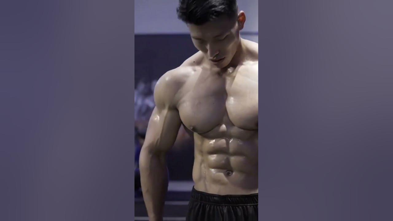 Asian Muscle Flexing 💦💪 Youtube
