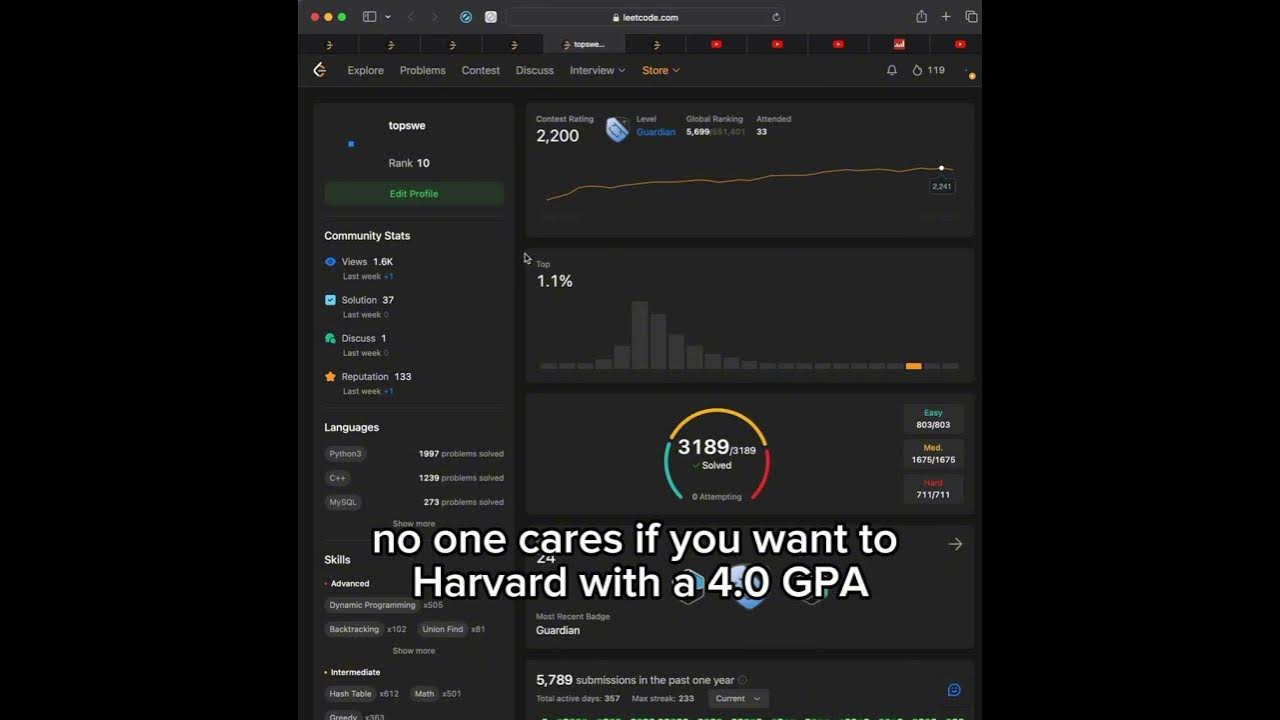 The Biggest Lesson for Leetcode Beginners #leetcode - YouTube