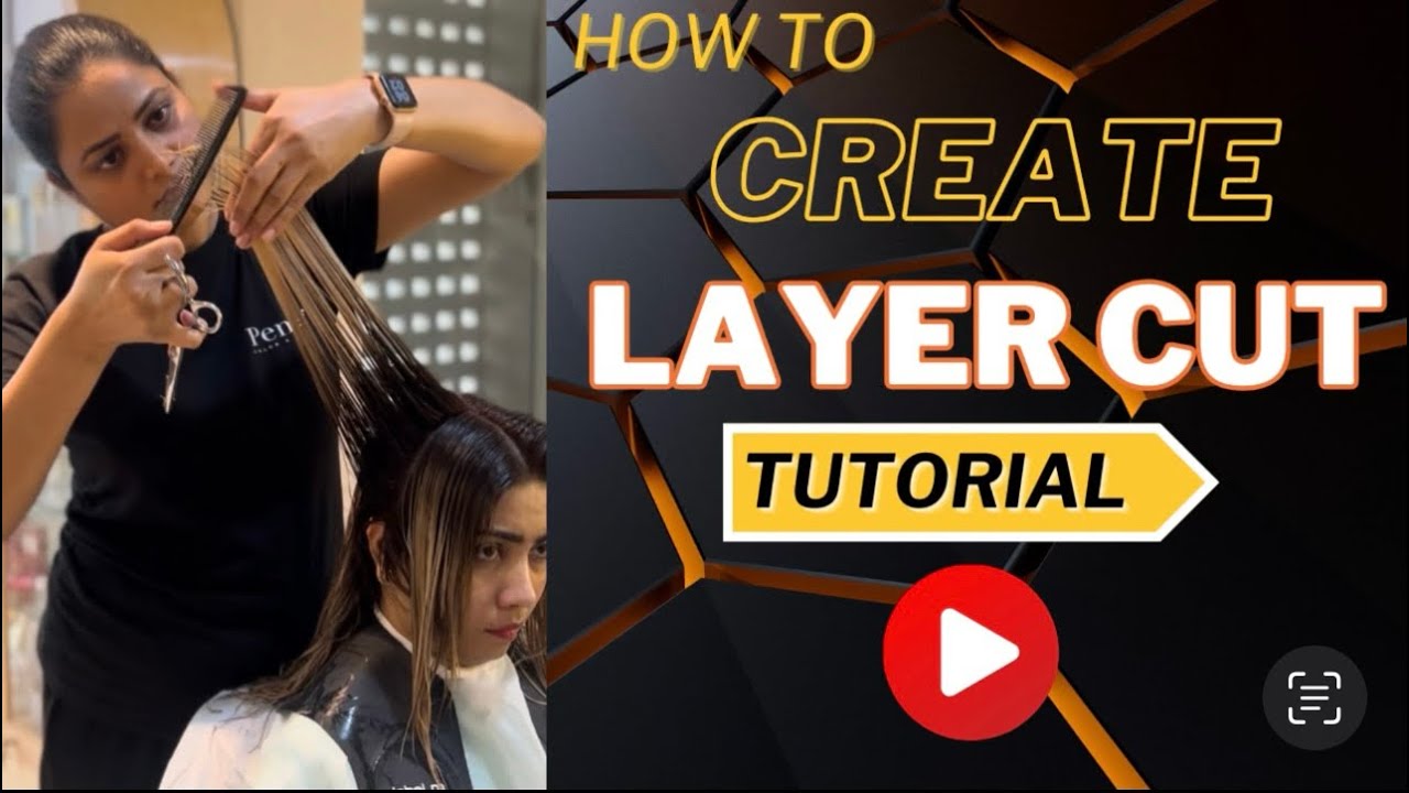 How to Create a Long Layer Cut Tutorial || step by step || with misbah ...