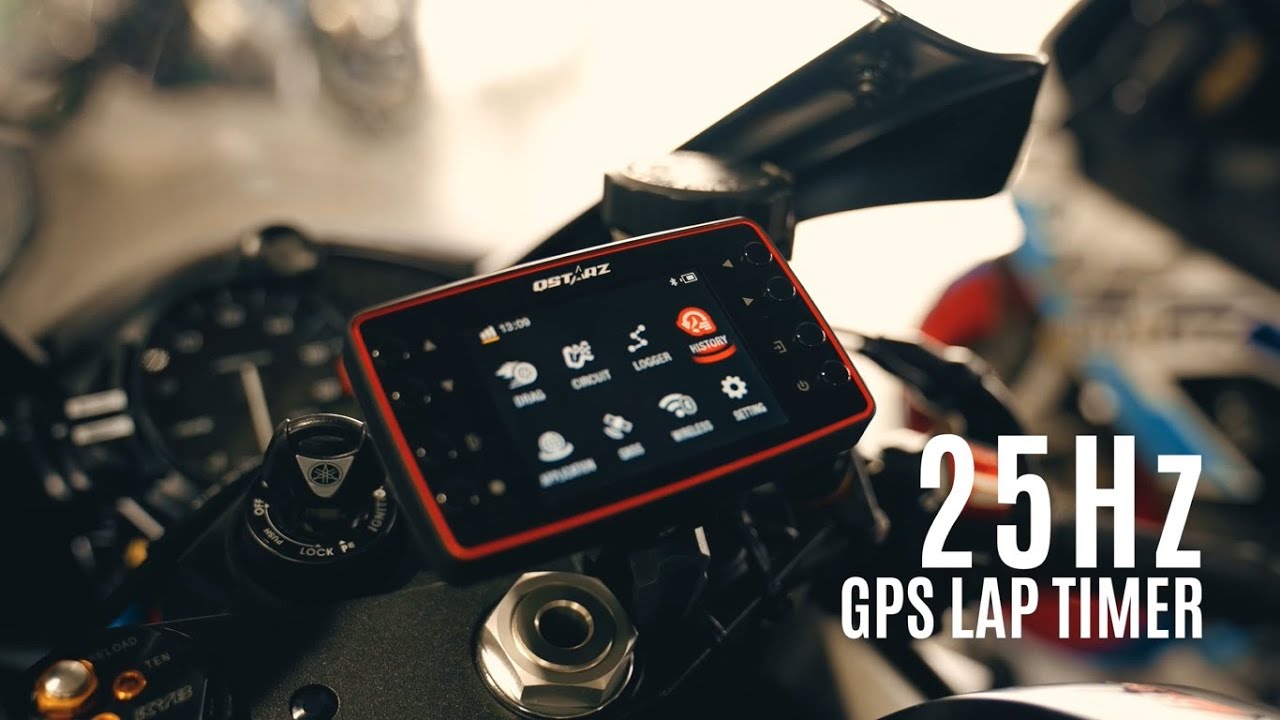 QSTARZ 8000GT GPS Lap Timer - YouTube