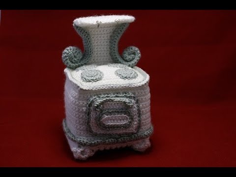 Crochet Pattern Oven for Dollhouse - YouTube