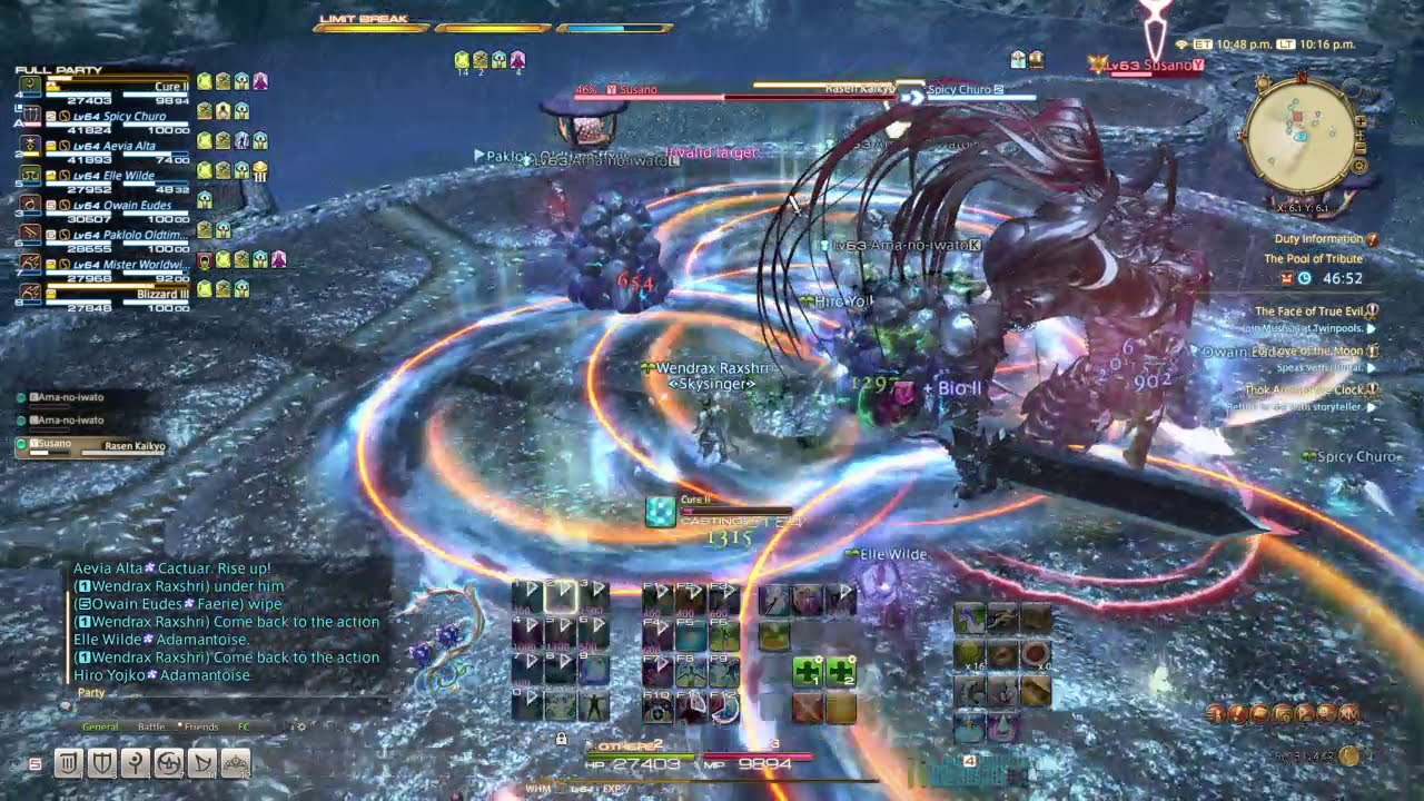 Final Fantasy XIV - The Pool of Tribute - YouTube