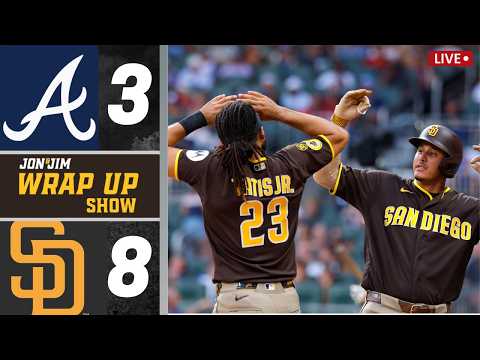 Padres vs Braves Postgame Wrap Up Show: Padres 8 Braves 3
