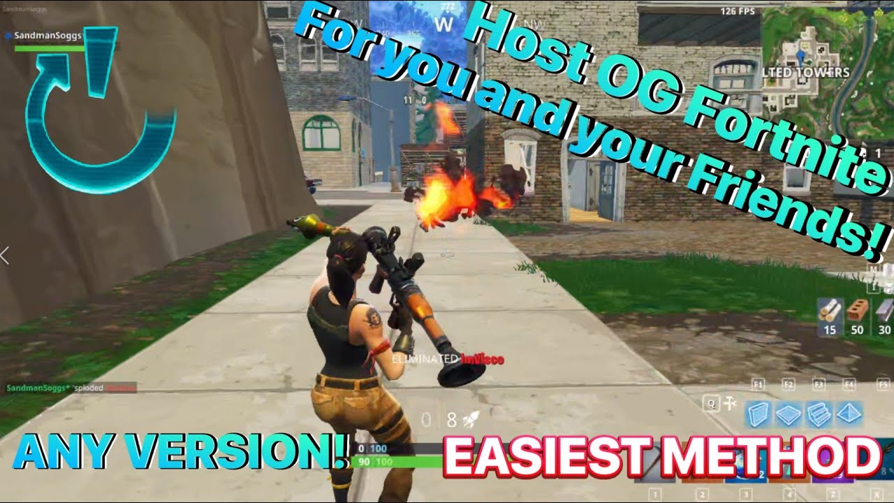 How to host OG Fortnite in 2022! (Reboot Tutorial) - YouTube