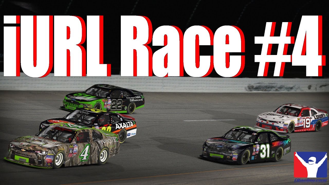 iURL Season 4 Race 4 | Xfinity Cars @ Iowa | iRacing - YouTube