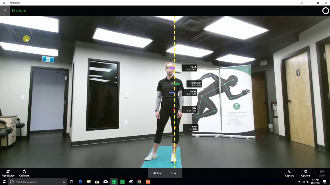 Kinetisense Posture Tutorial - YouTube