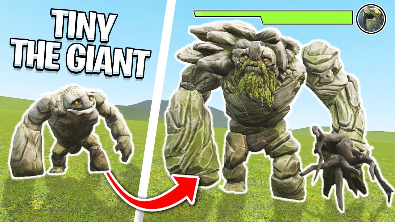 Meet the Evolving Rock Giant... TINY! (Garry's Mod) - YouTube