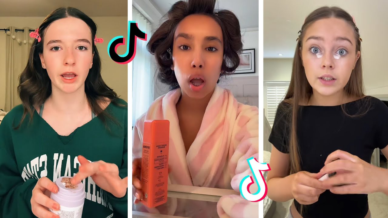 Makeup Tutorial Tiktok Compilation - GRWM ( Get Ready With Me ) ️ ...