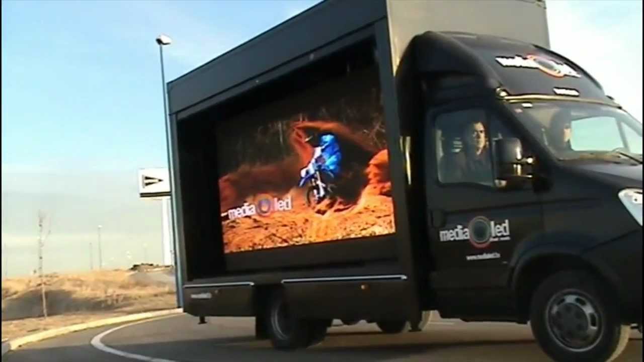 CAMIÓN LED MOVIL_ MEDIA LED - YouTube
