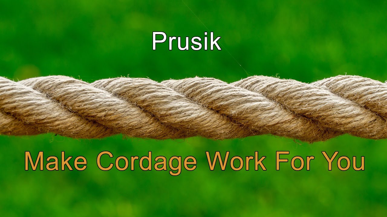 Mastering the Prusik Knot and a Practical Demonstration - YouTube