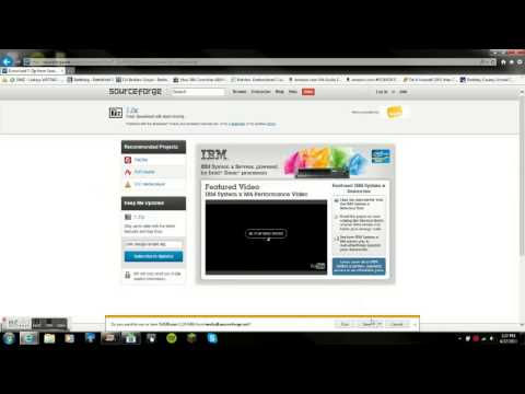 How to Install 7-zip File Manager to your Computer - YouTube