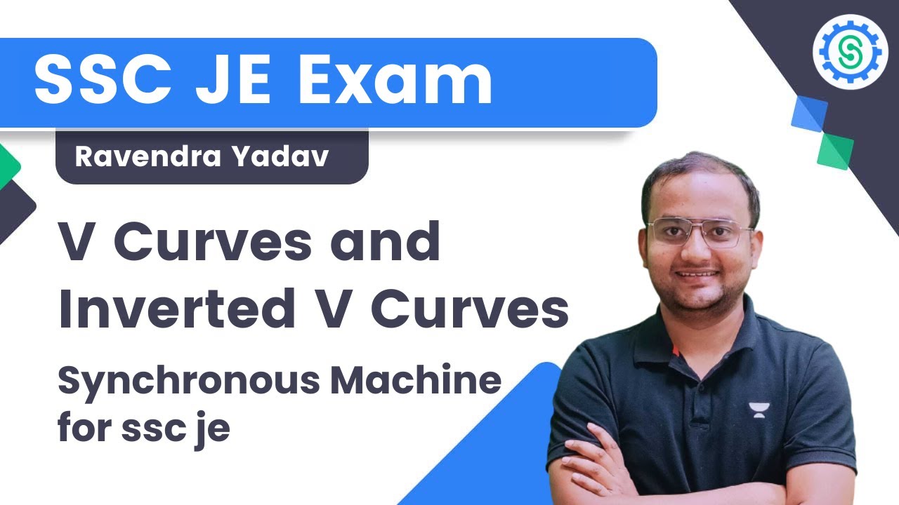 V curves and Inverted V curves | Synchronous Machine for SSC JE ...
