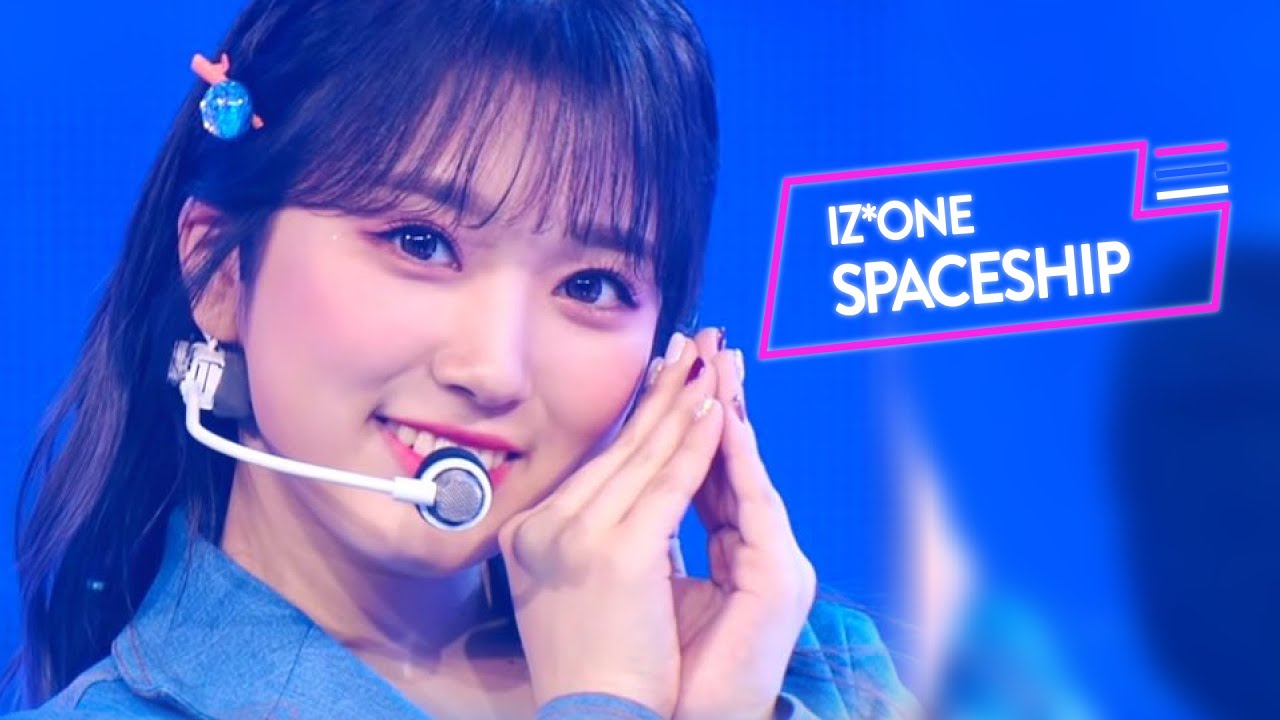 아이즈원(IZ*ONE) - SPACESHIP 교차편집(stage mix) - YouTube