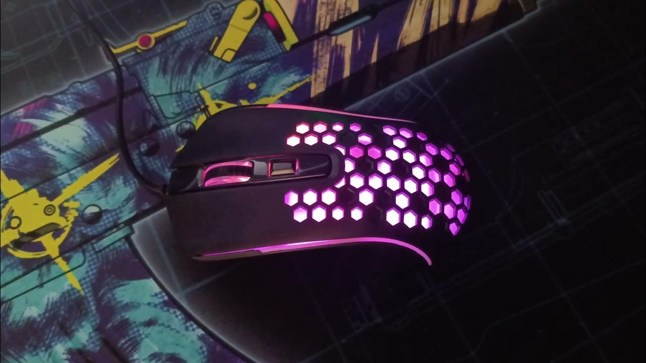 Обзор бюджетной проводной мышки TFN Saibot MX-2H - YouTube