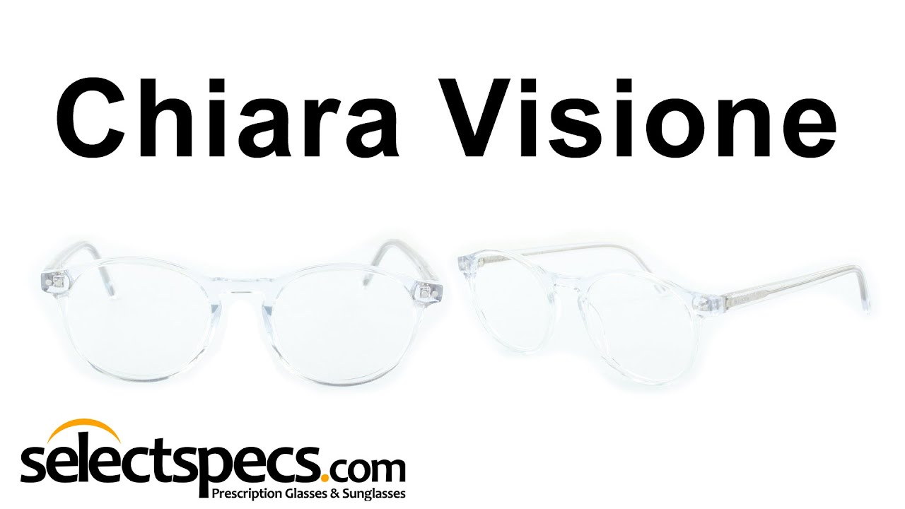 Round Glasses for Men - Chiara Visione UCV1008 Clear Transparent - YouTube