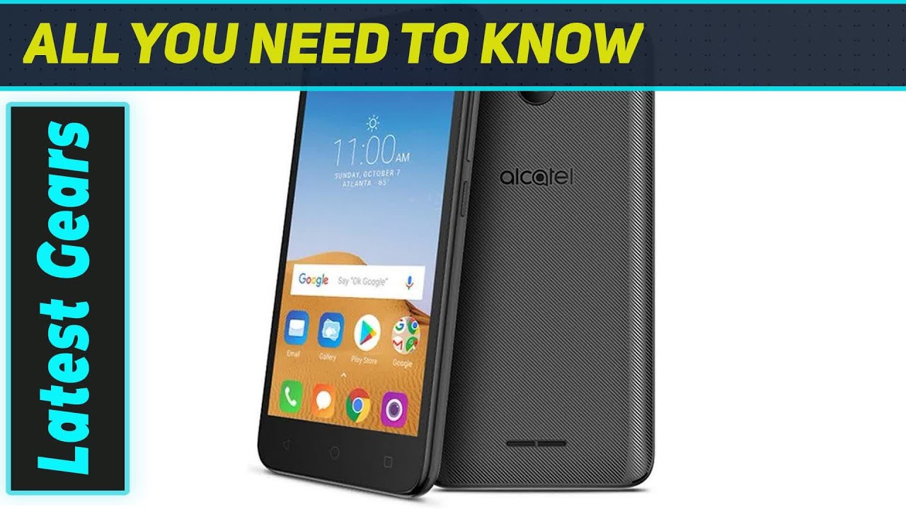 Alcatel Tetra: Best Budget 4G Phone? - YouTube