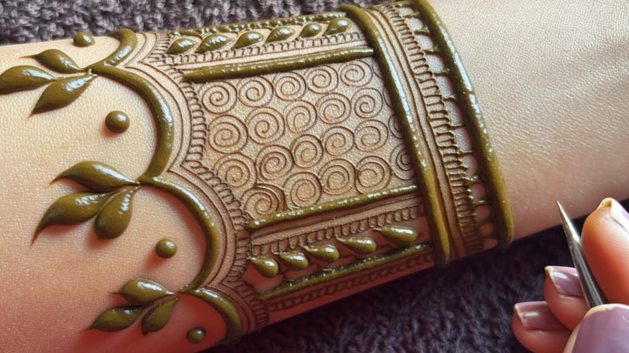 Simple Full Hand Mehndi ll Easy Mehndi Design ll Mehandi ka Design ll ...