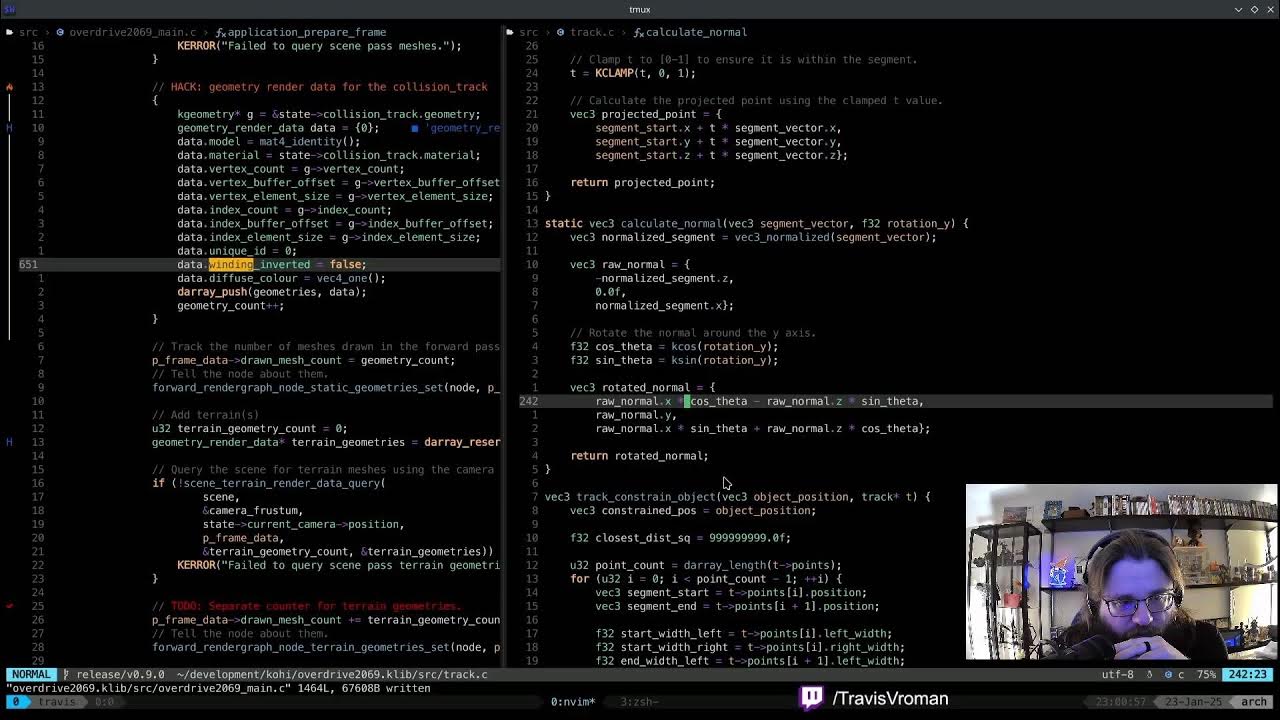 Game Dev using my custom engine, Ep. 1: Making a track! !kohi - YouTube