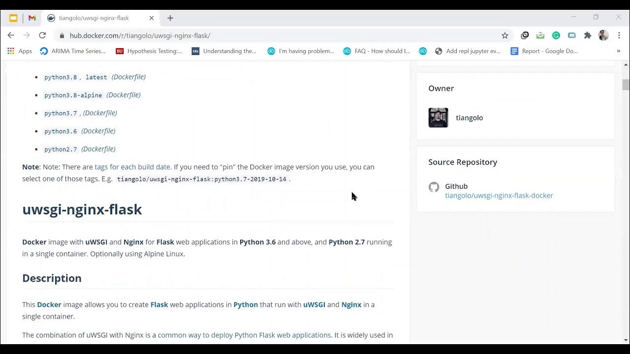3 - Setting up basic Flask app with NGINX-uWSGI || Deploy Multi-Container App on AWS - YouTube