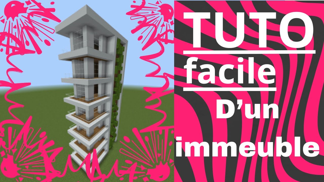 Tuto facile d’un immeuble (Minecraft ) - YouTube