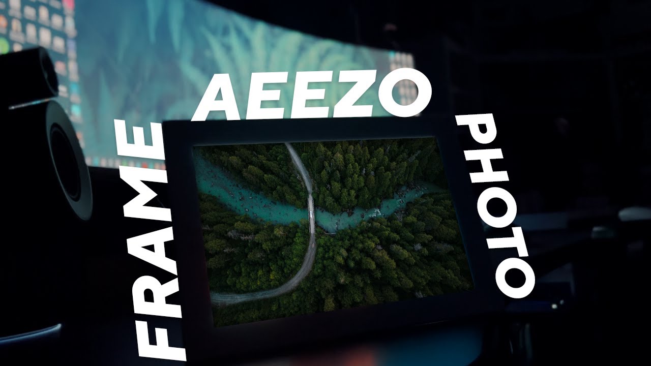 The Aeezo Digital Photo Frame is Great! - YouTube
