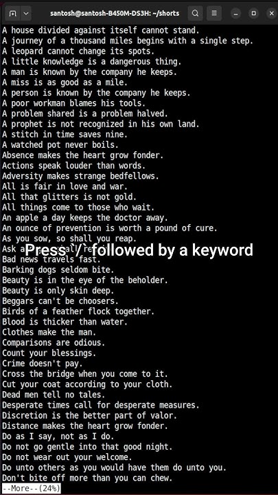 Learn Unix 'more' Command in 60 Seconds! | Unix Commands for Beginners - YouTube