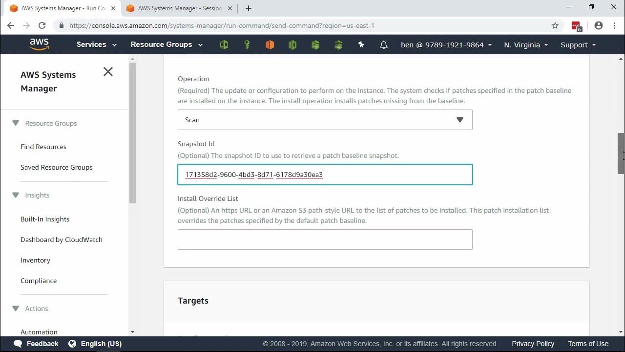 Configuring Patch Manager [AWS Systems Manager] - YouTube