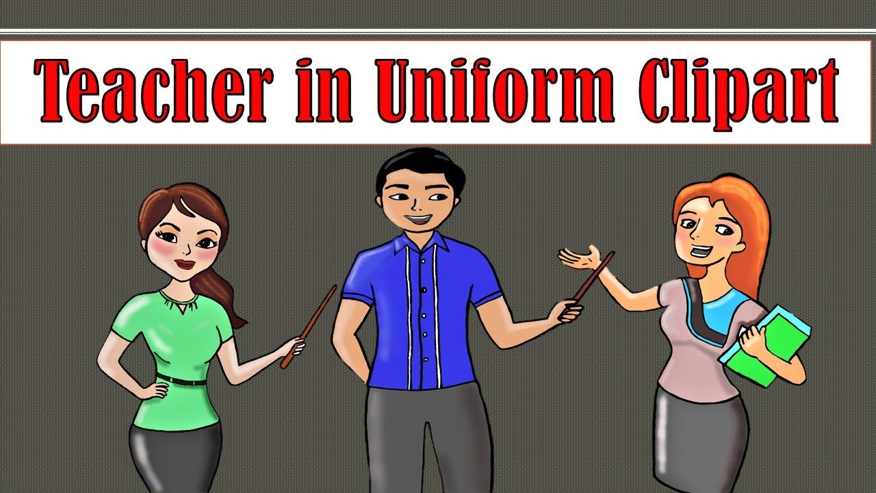 Teacher In Uniform Clipart YouTube teacher-in-uniform-clipart-youtube
