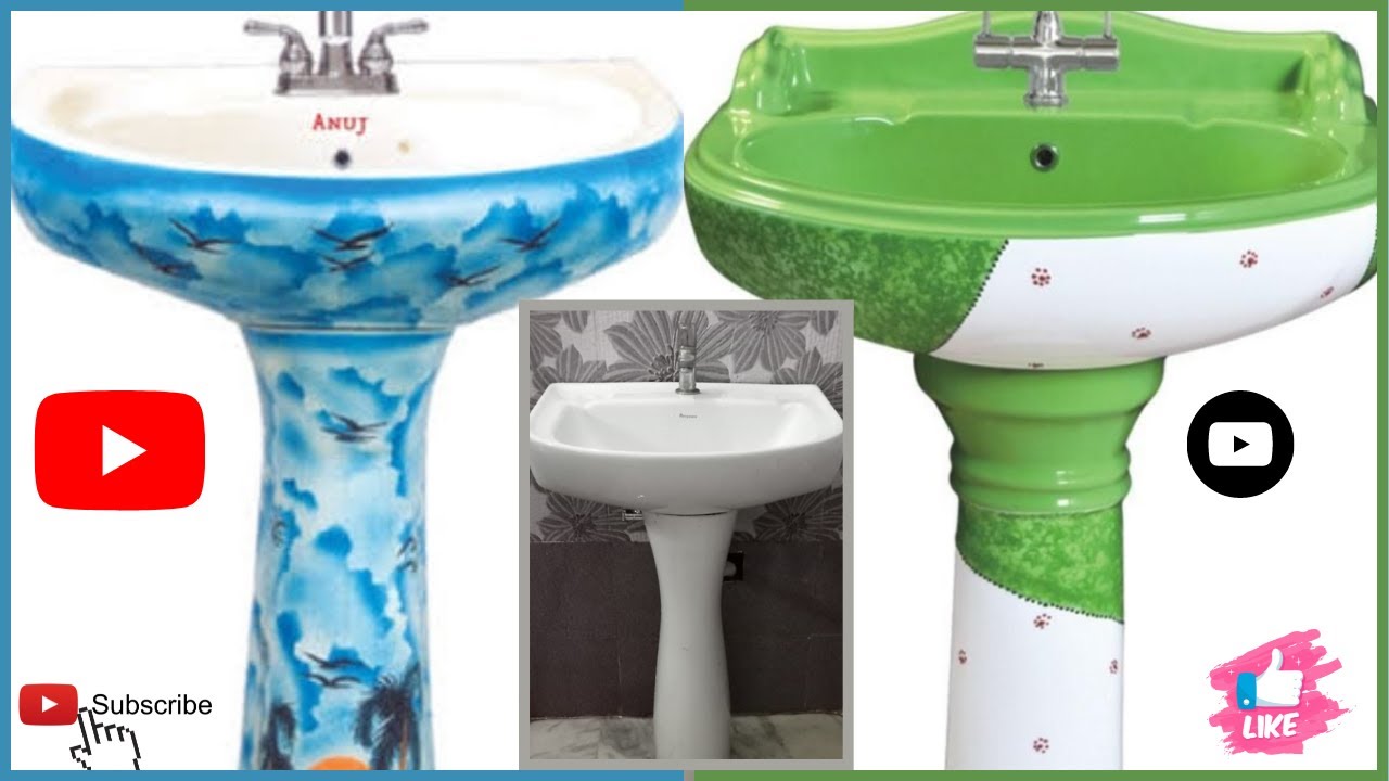 How to install Pedestal wash basin | Wash basin tap . Watch now - YouTube