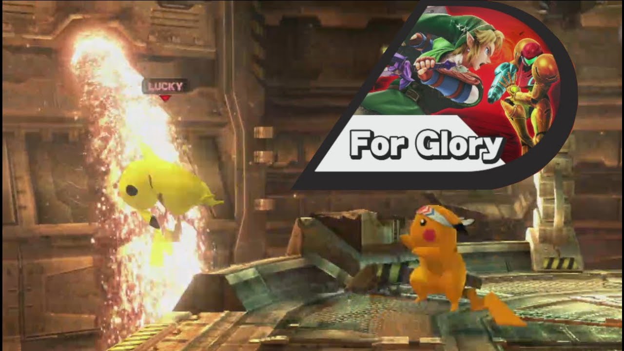 Pikachu enters smash 4 - YouTube