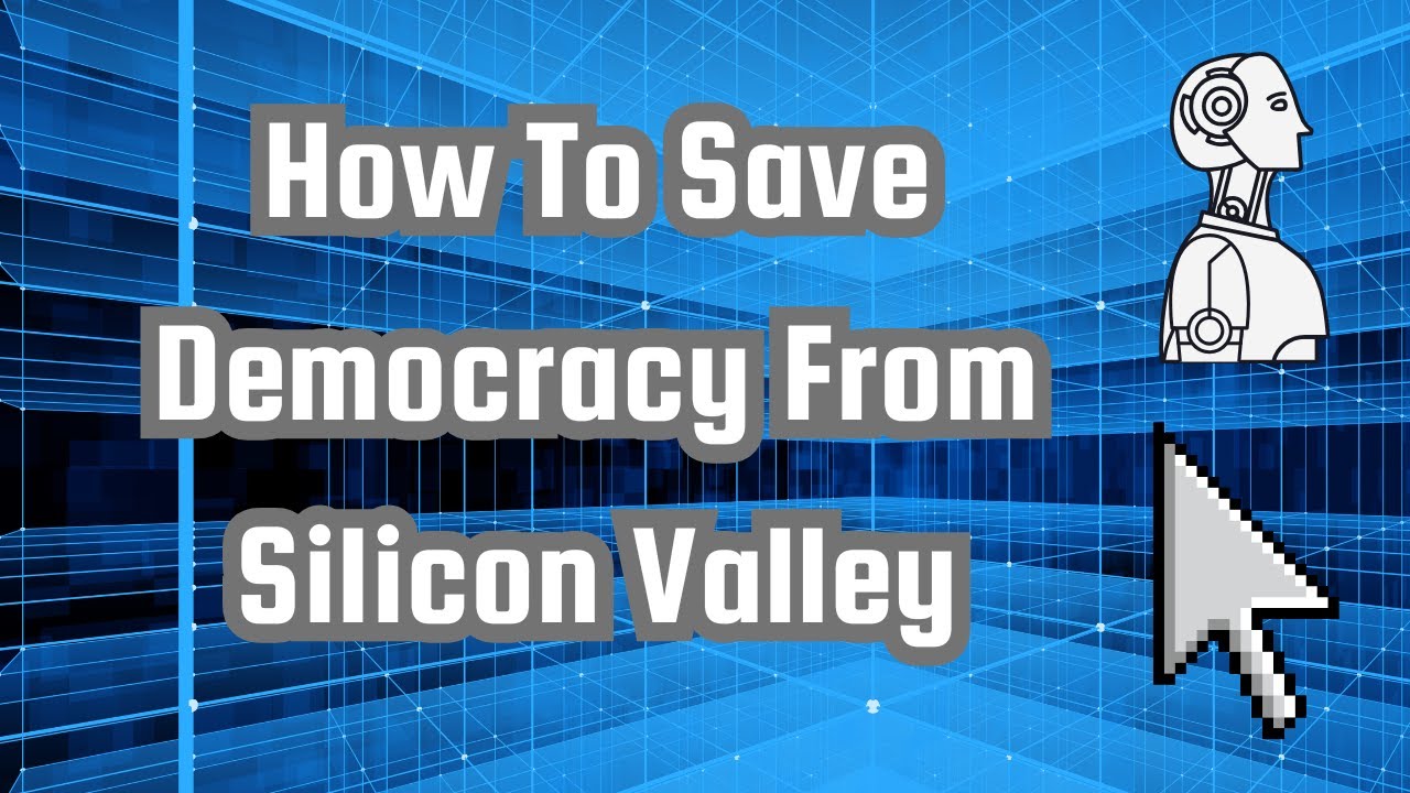 How to Save Democracy from Silicon Valley | Marietje Schaake - YouTube
