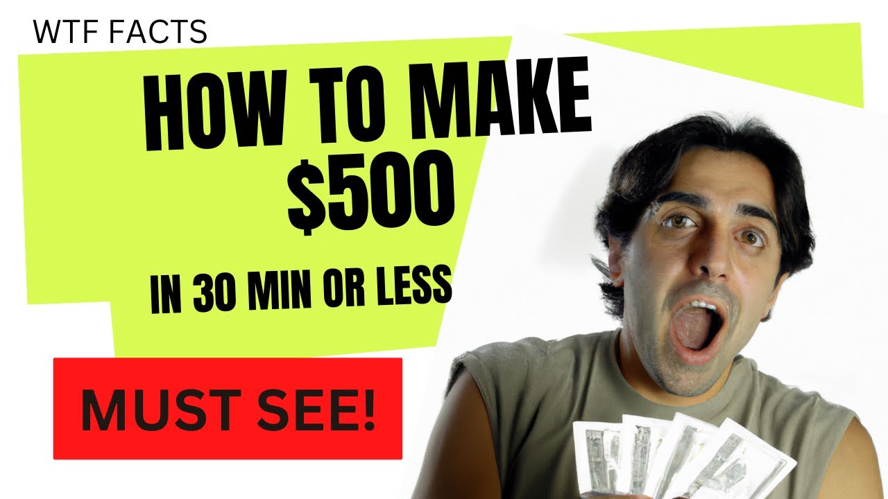 WTF FACTS MAKE 500 DOLLARS IN 30MIN YouTube wtf-facts-make-500-dollars-in-30min-youtube