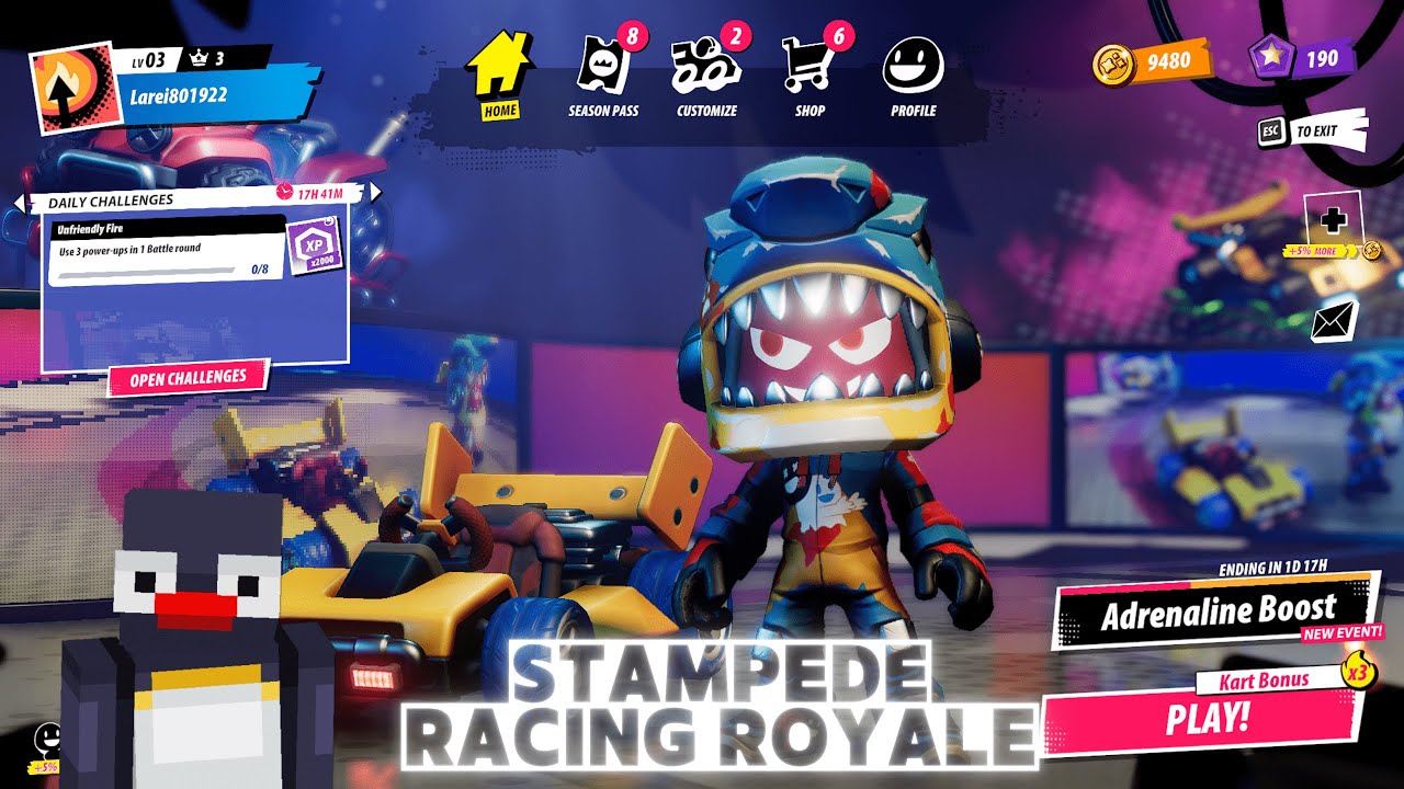 Stampede: Racing Royale Gameplay Part 1 - YouTube