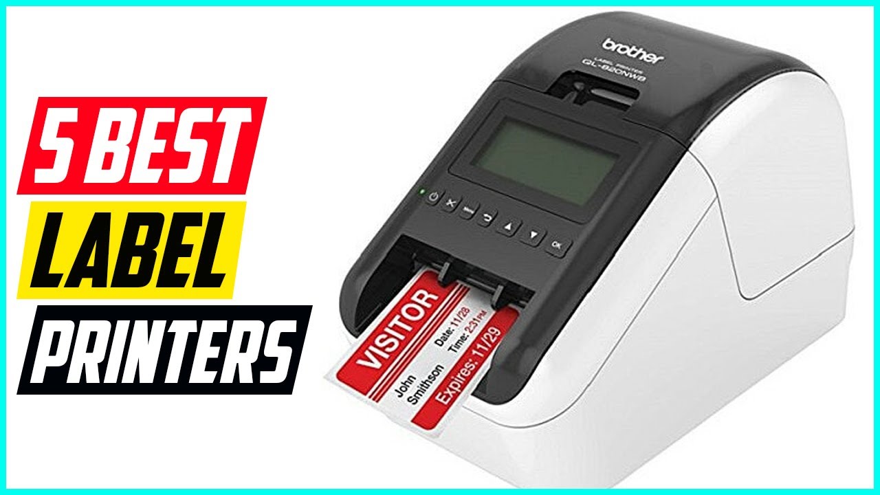 Top 5 Best Label Printers in 2022 - YouTube