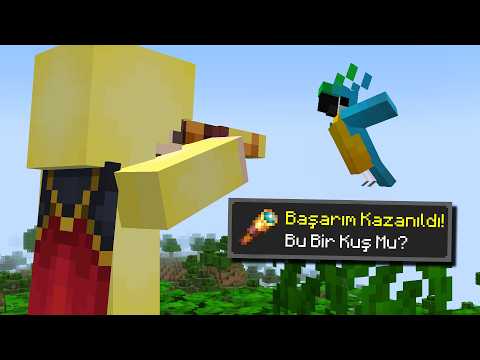 Minecraft'taki Tüm Başarımları 100 Günde Tamamlıyoruz (part 1)