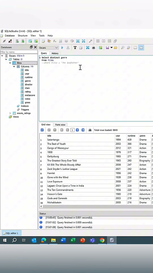 Distinct Statement In Sql Sqlserver Sql Dataanalytics Dataanalyst Youtube 