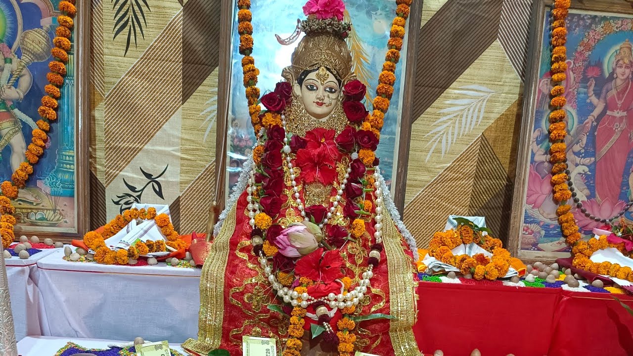 Part - 3 Maa bhagvati poojan🌸 last day #udisvlogs - YouTube