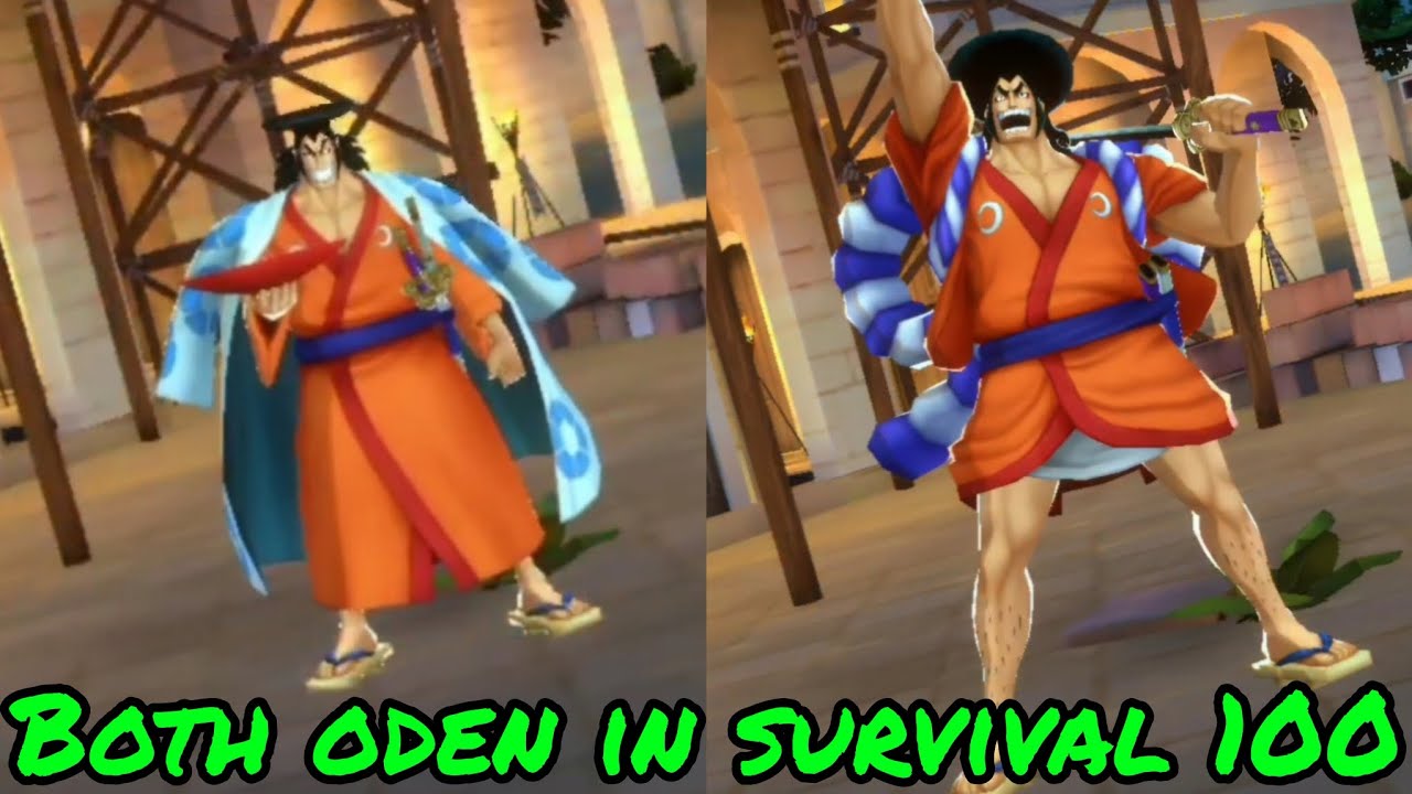 2 generation of Kuzuki Oden in survival 100 Gameplay | One Piece Bounty ...