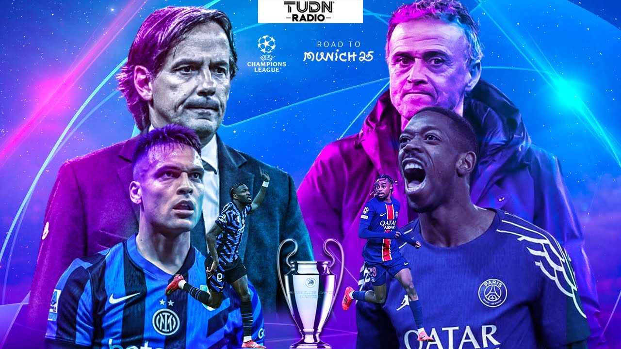 EN VIVO🔴| ¡GRAN FINAL UEFA CHAMPIONS LEAGUE! | PSG VS INTER - YouTube