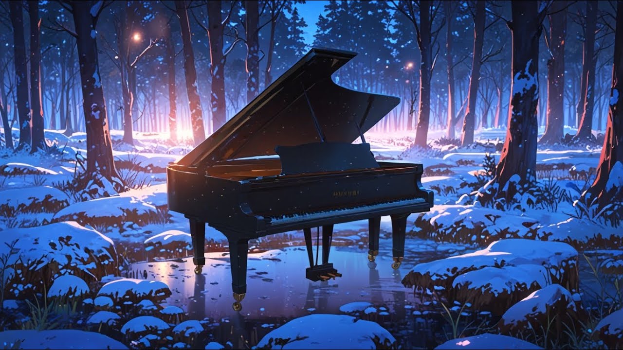Frozen Forest Nights: Piano Lembut untuk Ketenangan Batin 🌲 - YouTube