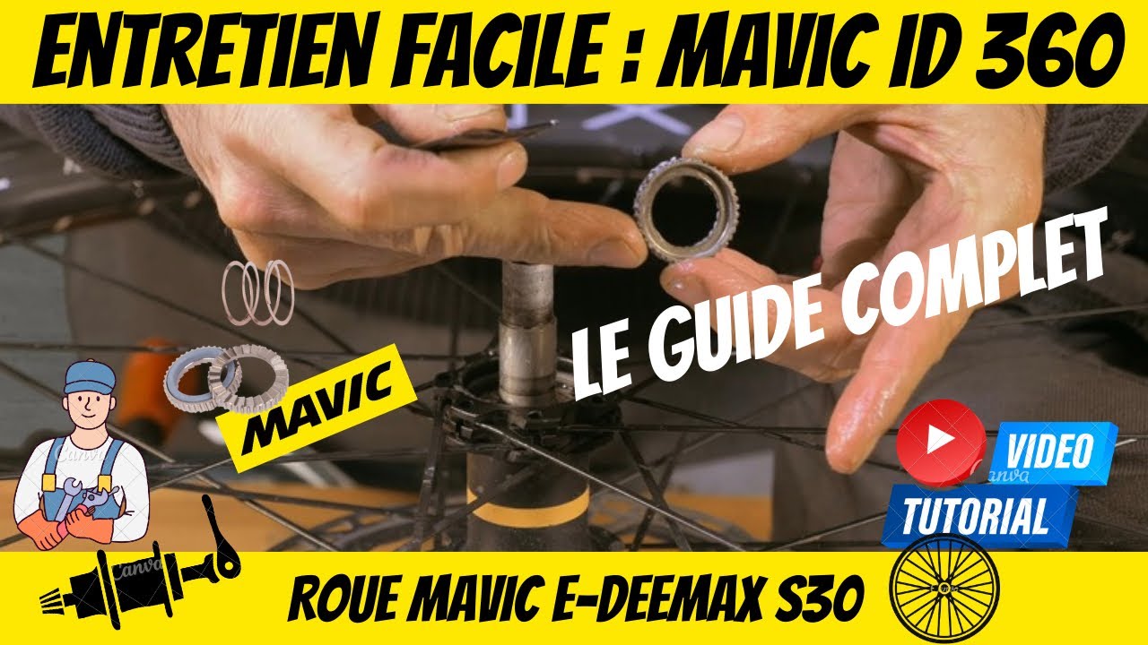 Comment entretenir son moyeu Mavic ID 360 à rochets sur une roue E ...