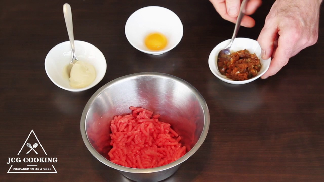 Steak Tartaar maken - JCG Cooking - YouTube