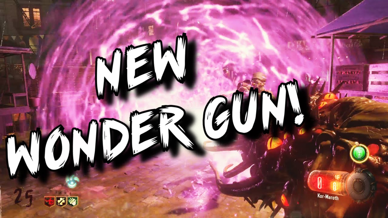 KOR-MAROTH! *NEW* Wonder Gun! (Black Ops 3: Zombies) - YouTube