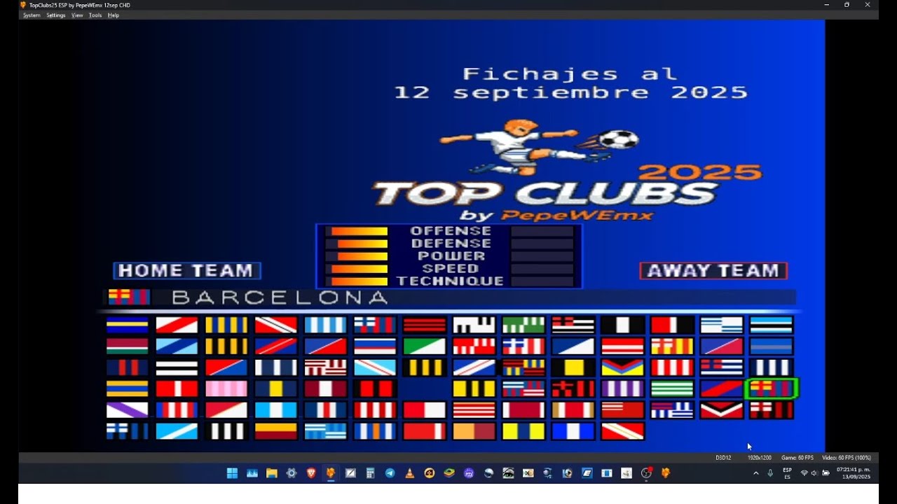 TOP CLUBS 2025 Patch Mode Winning Eleven 2002 PS1 GamePlay - by ...