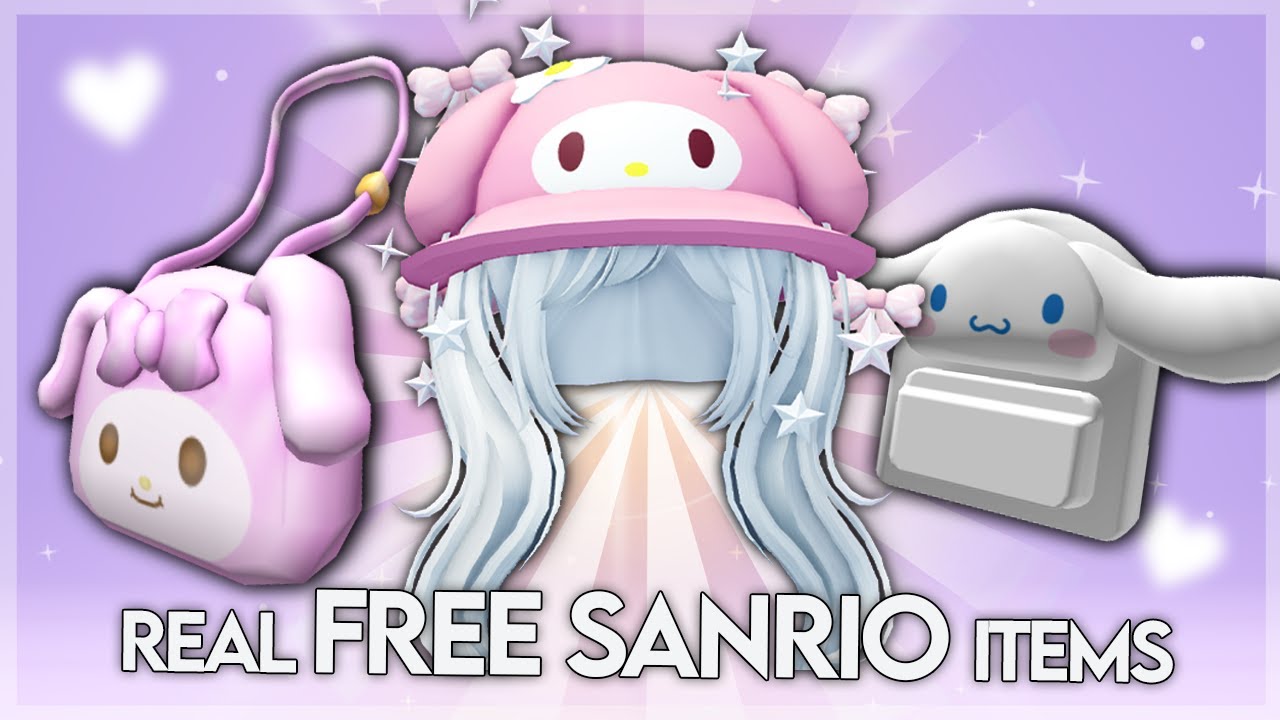 HURRY! GET NEW REAL FREE SANRIO ITEMS 🤩 / FREE HAIR / FREE LIMITEDS ...